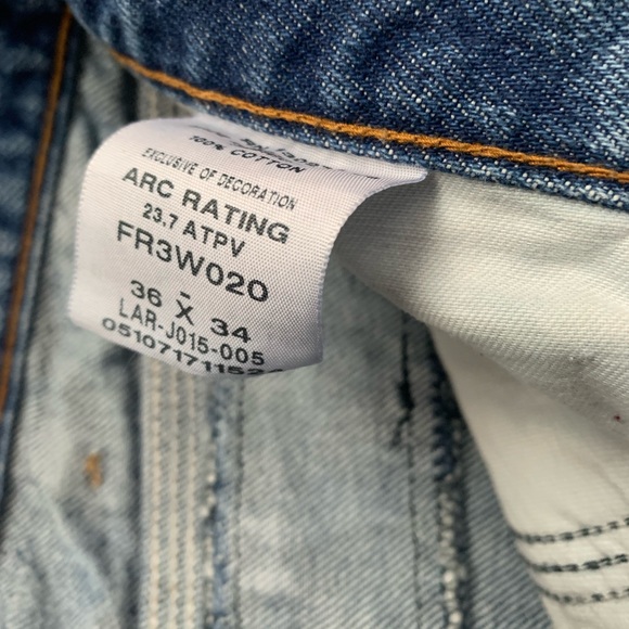 Wrangler | Jeans | Wrangler Work Jeans With Orange Decals | Poshmark